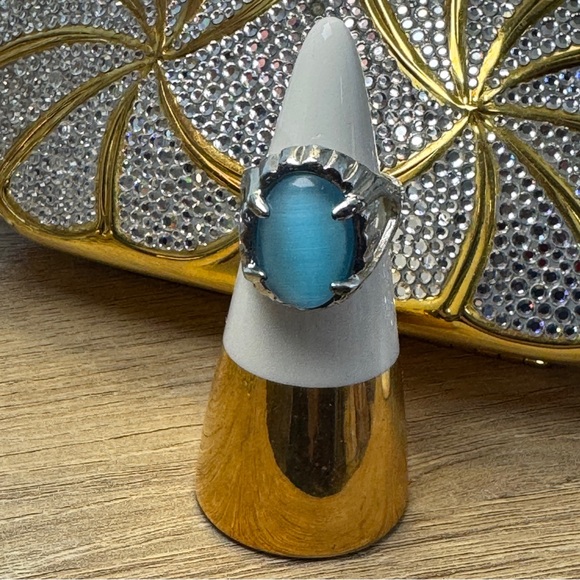 Vintage | Jewelry | New Vintage Tarnish Resistant Silver Plated Ring W ...